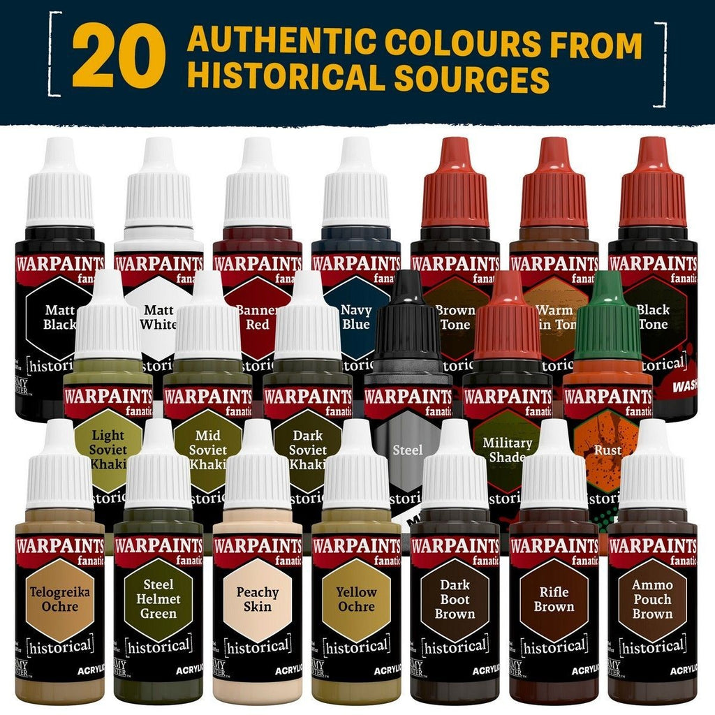 The Army Painter Historical World War II Soviet Union Paint Set (20 Co ...