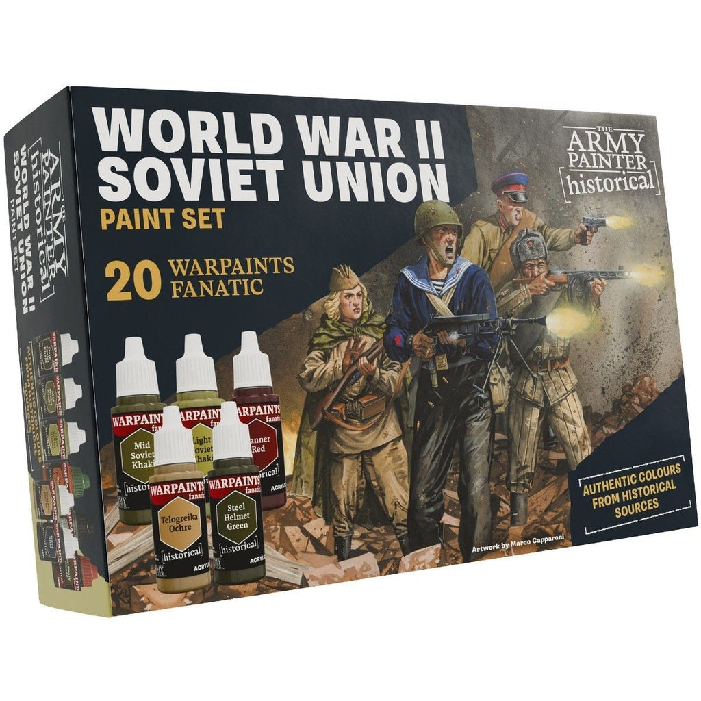 The Army Painter Historical World War II Soviet Union Paint Set (20 Co ...